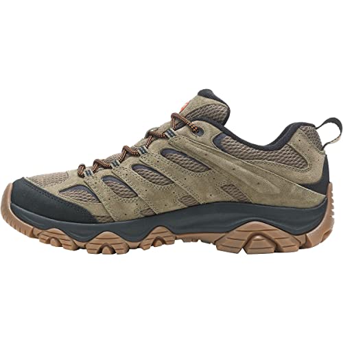 Merrell Moab 3 Waterproof Hiking Shoe, Olive/Gum, 12.5
