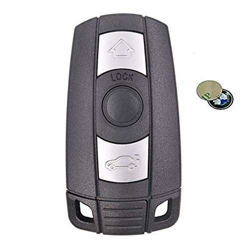 Car Key Fob Case for BMW 1 3 5 6 Series E60 E90 E91 E92 E70 E82 E88 E89 X5 X6 3 Button Remote Smart Key Shell Fob Cover