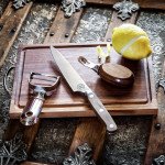 Crafthouse by Fortessa Professional Barware/Bar Tools by Charles Joly, Bar Tool Gift Set; Bar Knife, Bar Board, Peeler and Channel Knife