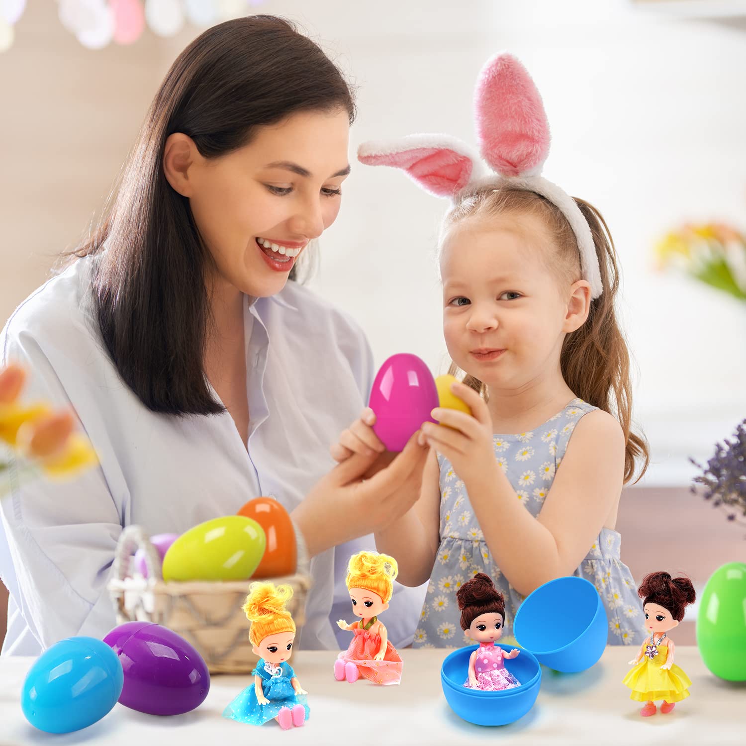 CUTE STONE 12 Pack Mini Dolls for Girls, Little Dolls Girl Dolls for Dollhouse