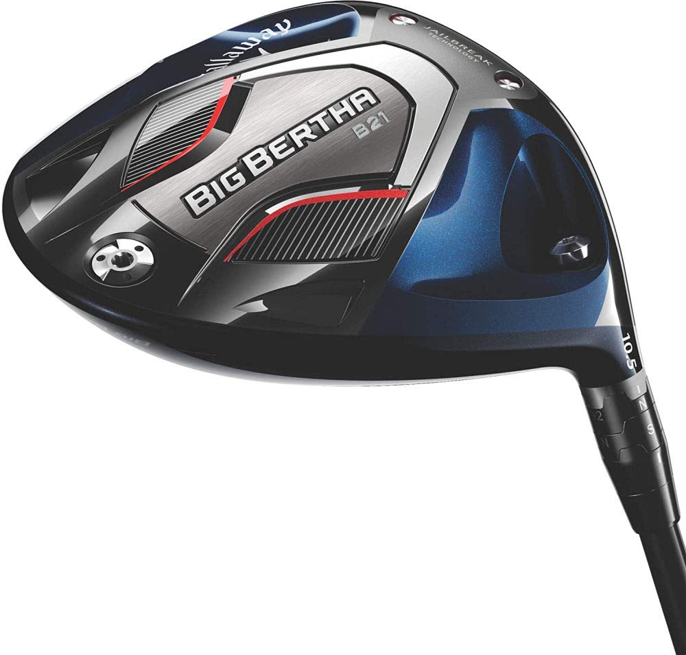 Callaway Big Bertha B21 Driver (Right, RCH 55gr Graphite, Light, 10.5 Degrees ) , Silver