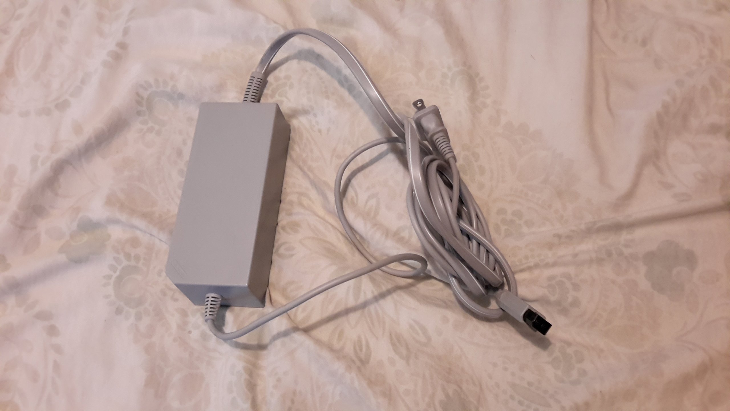 Official Genuine Nintendo Wii AC Adapter Power Cable Cord For The Nintendo Wii Console Used / Seller Renewed (Renewed)