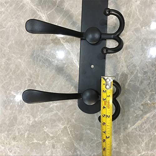 EYHLKM 5 Hooks Stainless Steel Wall-Mounted Bathroom Bath Ball Hook Rack Bedroom Coat Hanger Home Storage Clothes Hook