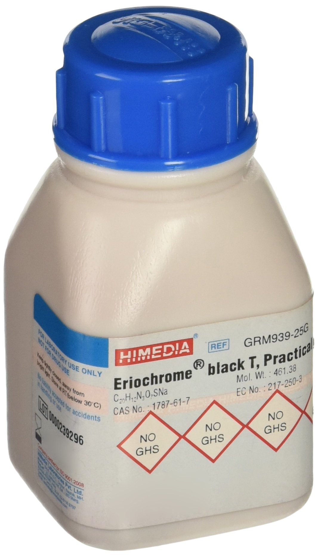 HiMedia GRM939-25G Eriochrome Black T, Practical Grade, 25 g