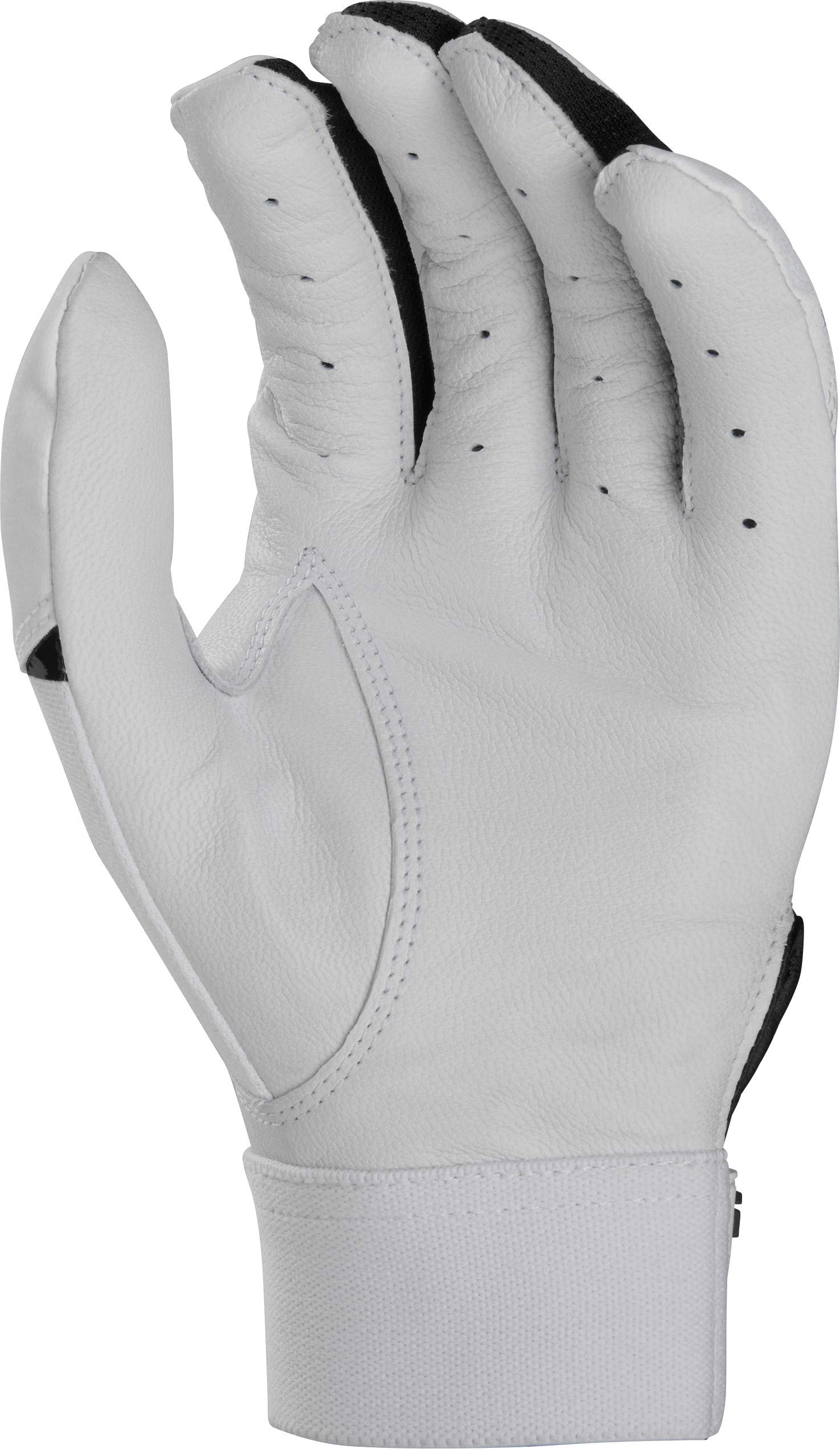 Rawlings | 5150 Batting Gloves | Adult Large | White