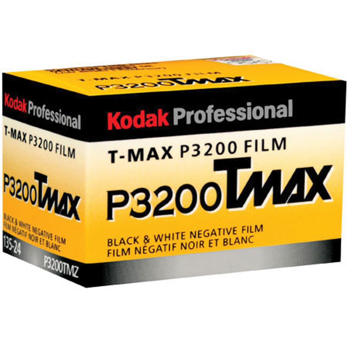 Kodak T-MAX P3200 Professional/ TMZ - 36 Exposure Black & White 35mm Film