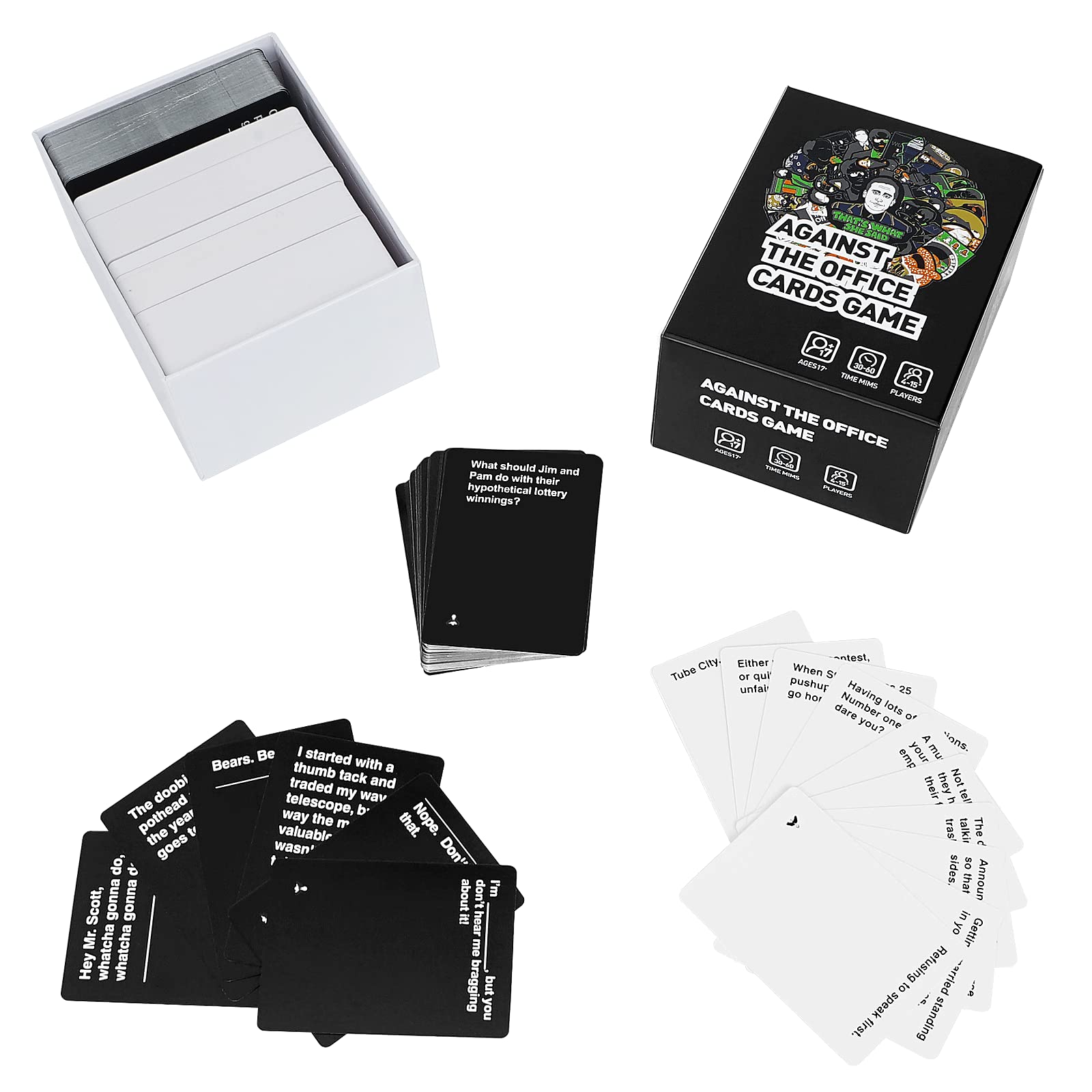 Cards Game The Office Games with 352 Cards - Party Game Fun Office Card