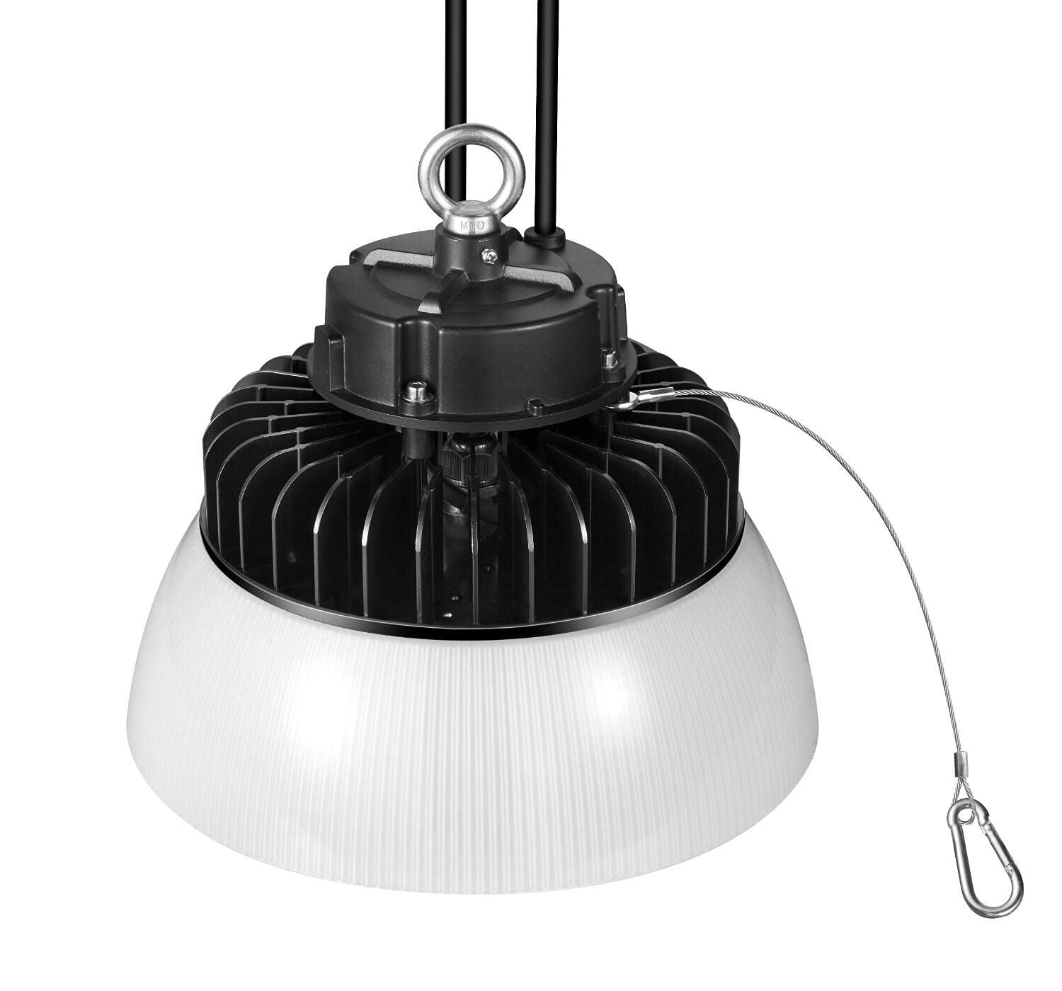 GRANDLUMEN LED High Bay UFO Light 150W, ETL Certified, 5000K Daylight White, LED Warehouse Lighting with PC Reflector