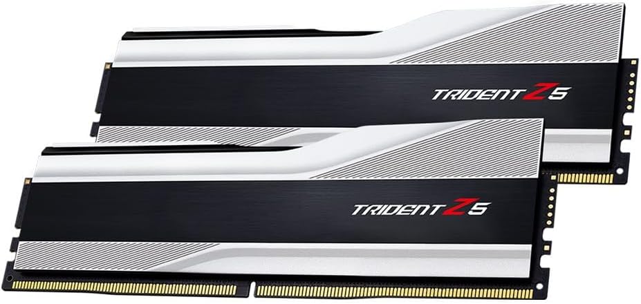 G.Skill Trident Z5 Memory 32GB (2 X 16GB) DDR5 6000MHZ CL40 F5-6000J4040F16GX2-TZ5S