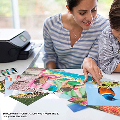 HP ENVY Photo 7855 All in One color Photo Printer with Wireless Printing, HP Instant Ink ready, Works with Alexa (K7R96A)