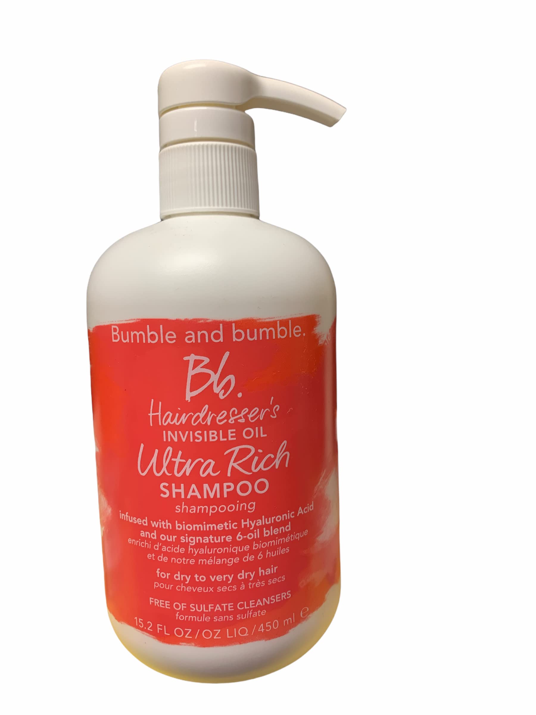 Bumble and bumble. Hairdresser's Invisible Oil Ultra Rich Shampoo 15.2 OZ
