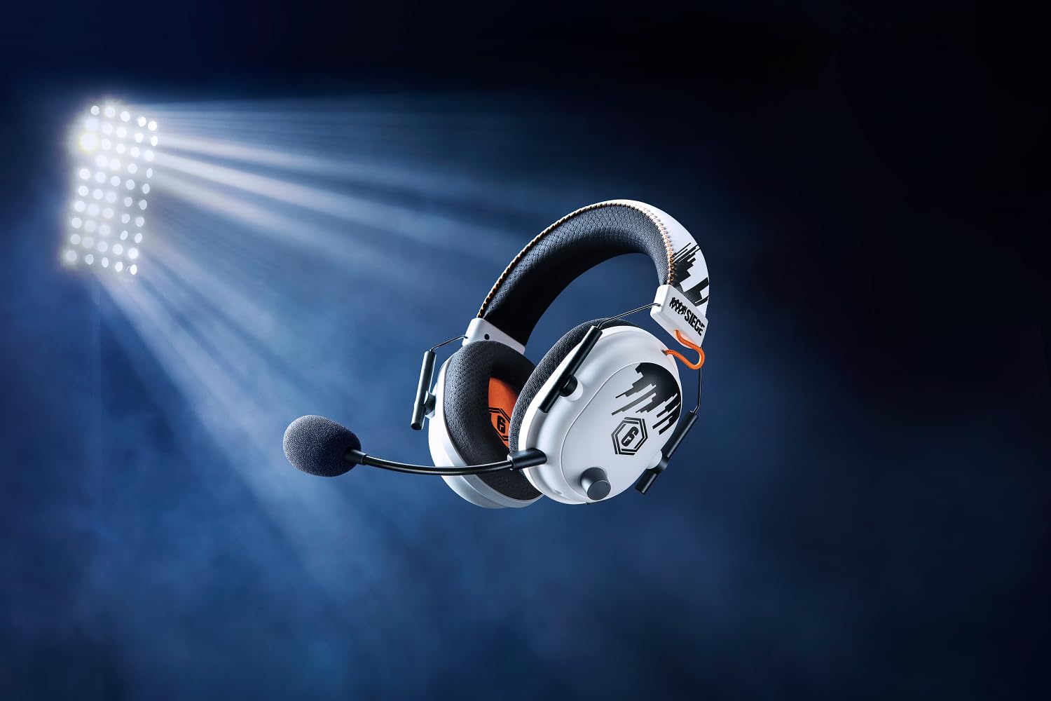 Razer BlackShark V2 Pro - Wireless Premium Esports Gaming Headset (HyperSpeed Wireless Technology, Triforce Titanium 50 mm Drivers, HyperClear Supercardioid Mic) Rainbow 6 Siege