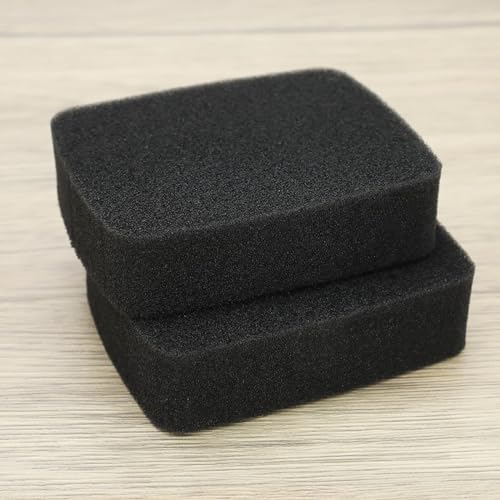 Create idea 2pcs Lawn Mower Air Filter Cotton Air Filter Sponge 17211-896-000 Lawn Mower Air Filter Foam 99x77x22mm Sponge Air Filter Compatible with Honda G100 Engines
