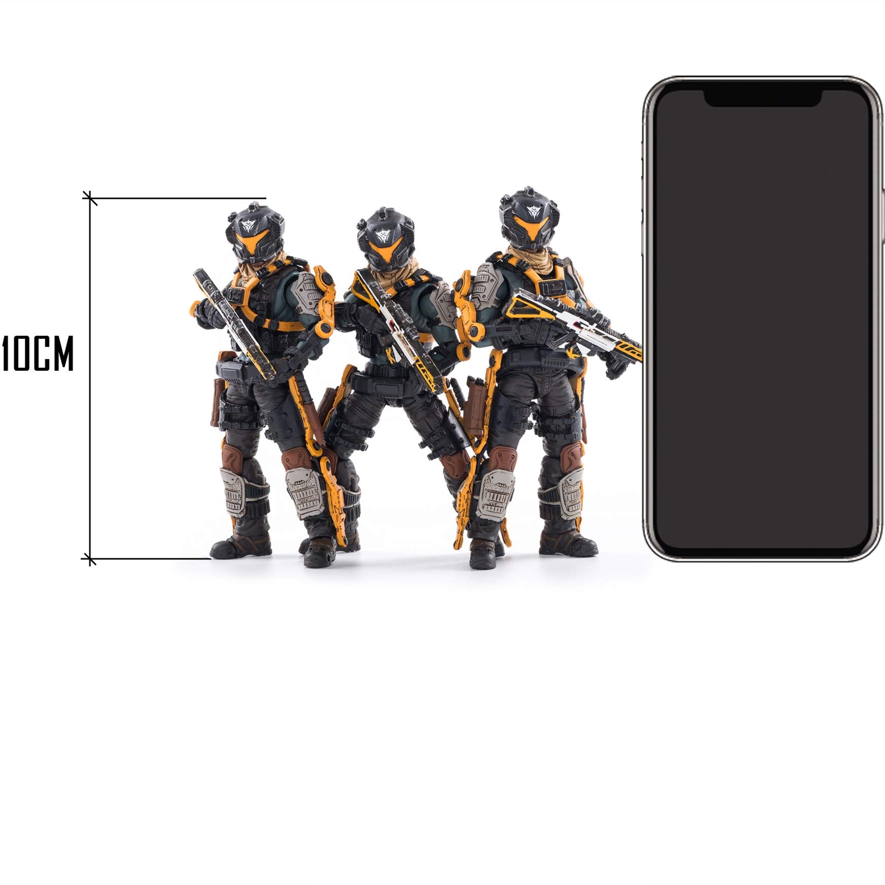 JOYTOY 1/18 Action Figures 4-Inch 19st Legion United Soldier Figure PVC Military Model