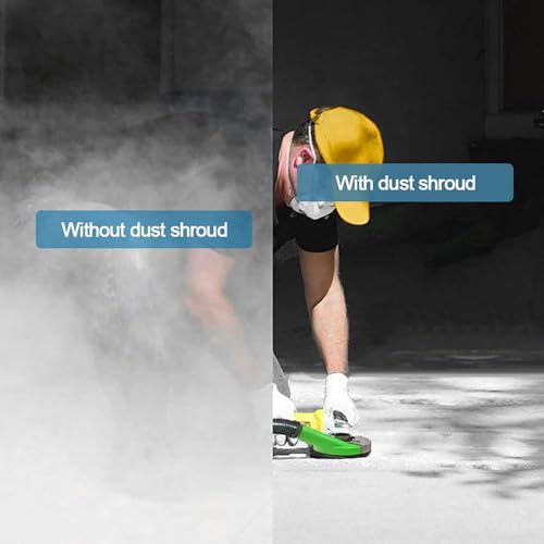 Diment Power Surface Grinding Dust Shroud for Angle Grinder 115mm / 125mm (4 inch / 5 inch)