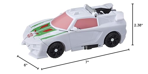 Transformers Bumblebee Cyberverse Adventures Action Attackers: 1-Step Wheeljack Action Figure, Gravity Cannon Action Attack Move, 4.25-inch