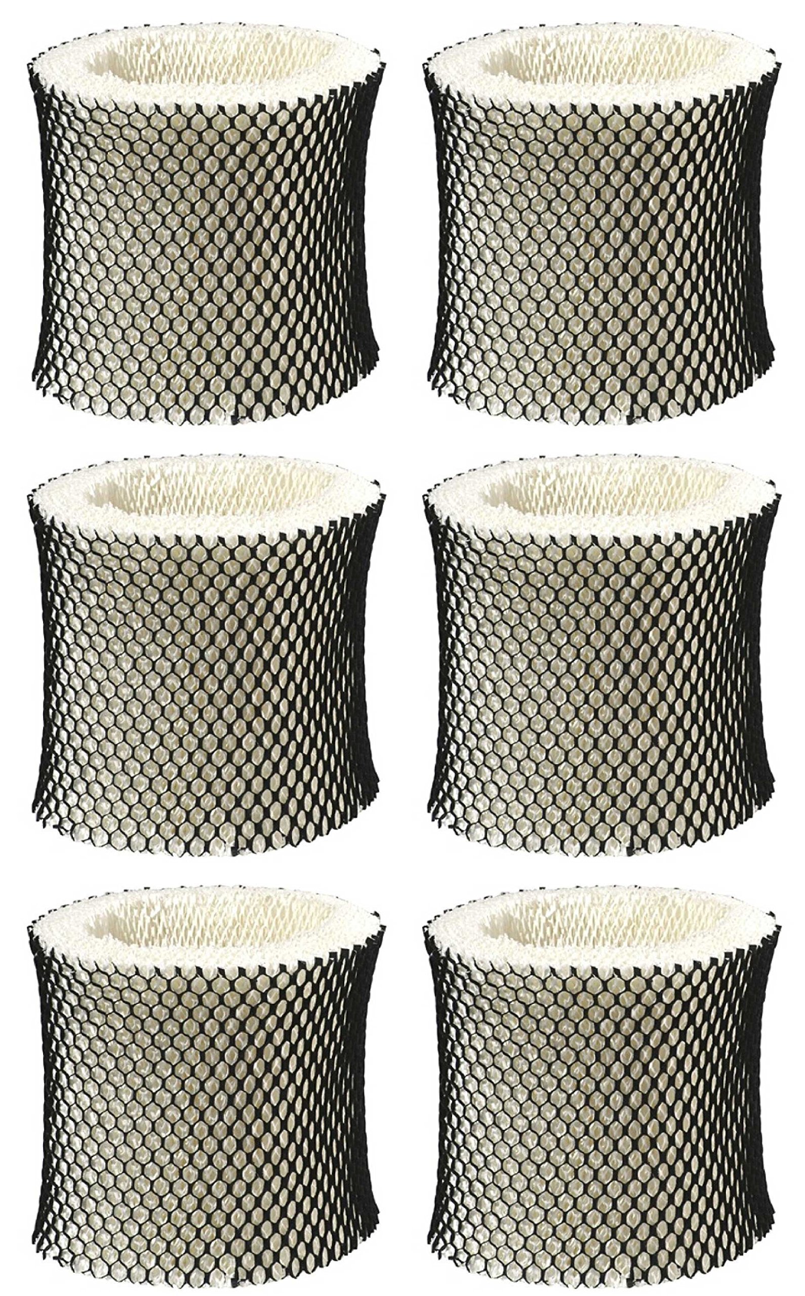 Nispira Humidifier Wick Filter Replacement Compatible with Holmes Type A HWF62 HWF62CSHM1281, HM1701, HM1761, HM1297 and HM2409, 6 Units