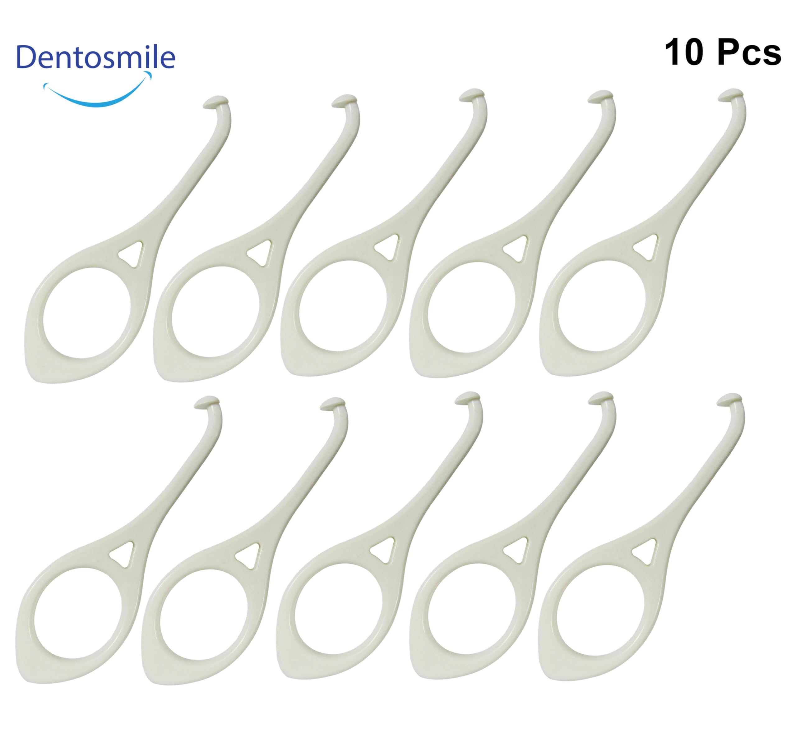 Dentosmile Aligner Remover Tool/Invisible Removable Braces, Invisible Aligner Remover-Aligner Remover-Fixer (White) (Pack of 10)