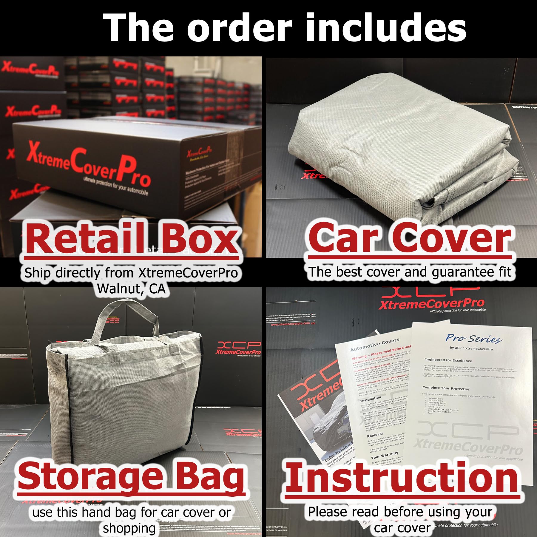 Car Cover fits 2009 2010 2011 2012 2013 2014 2015 2016 2017 2018 2019 Ford Flex XTREMECOVERPRO PRO Series Grey