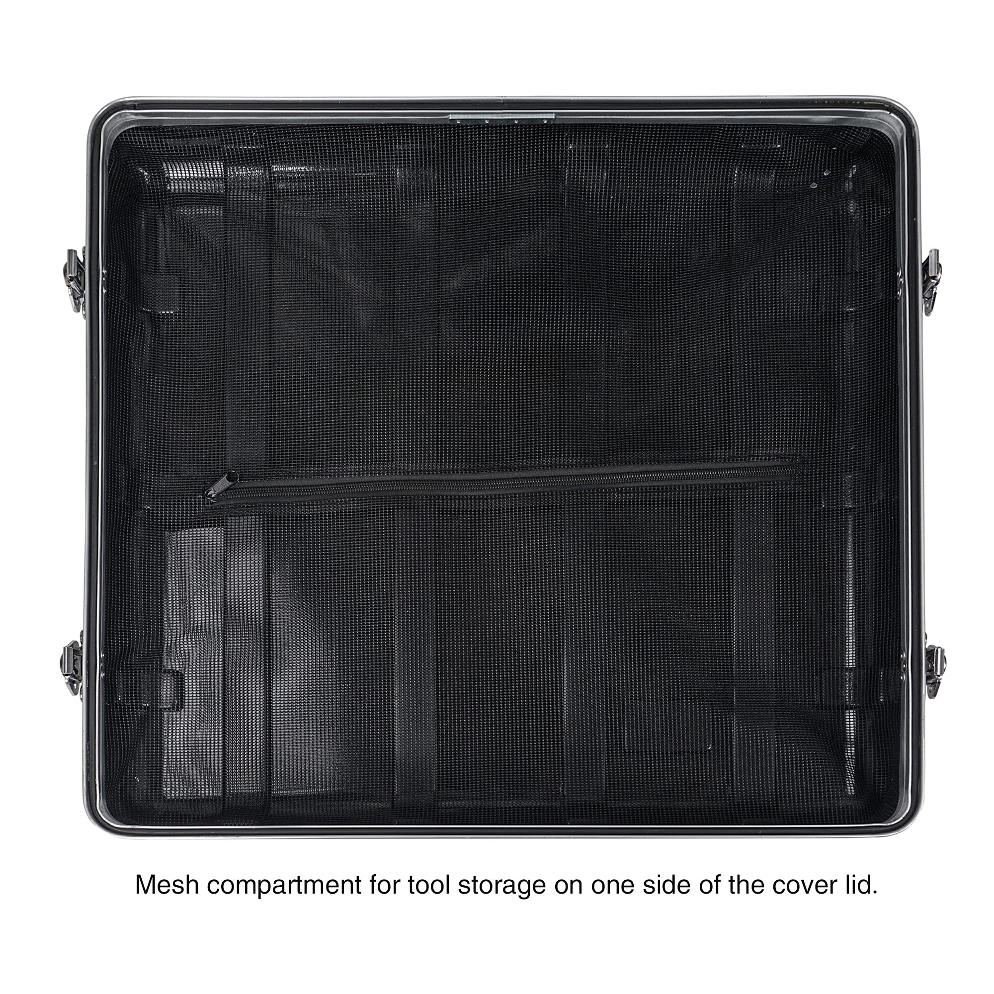 Sound Town Lightweight 10U PA DJ Rack/Road Case with 9U Rack Space, ABS Construction, 19” Depth, Retractable Handle, Wheels and Heavy-Duty Latches (STRC-A10UT)