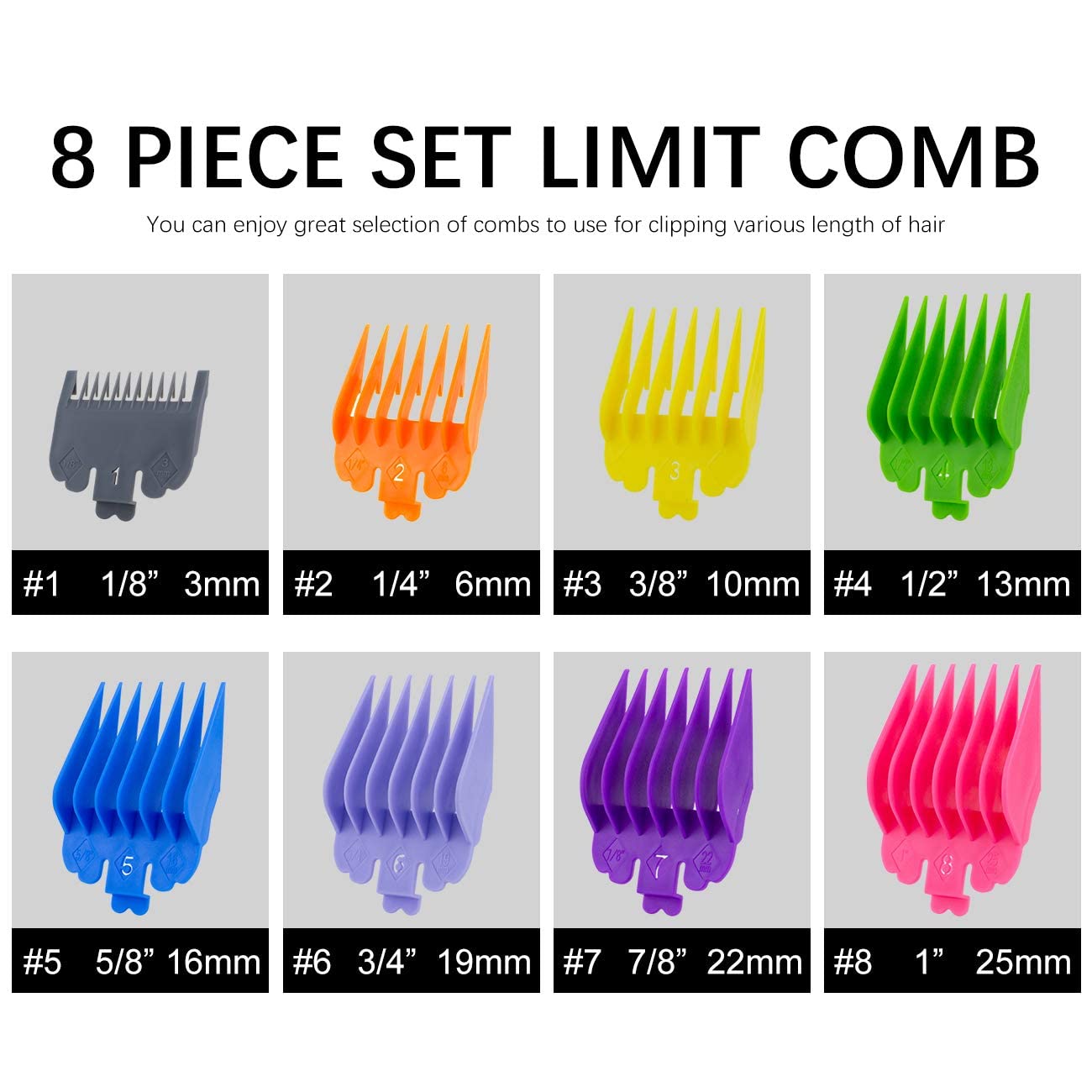 Chello Hair Clippers for Men, Professional Barber Clippers for Hair Cutting for DIY Home Barber Salon