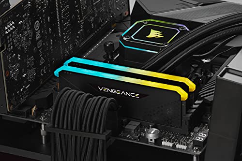 CORSAIR VENGEANCE RGB RS 64GB (2x32GB) DDR4 3600 (PC4-28800) C18 Desktop memory