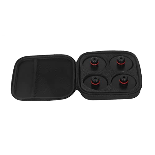 Kadimendium Rubber Jack Pad, Easy Storage Stand Frame Rail Protector No Harm to Human High Compatibility Good Protection for Garage