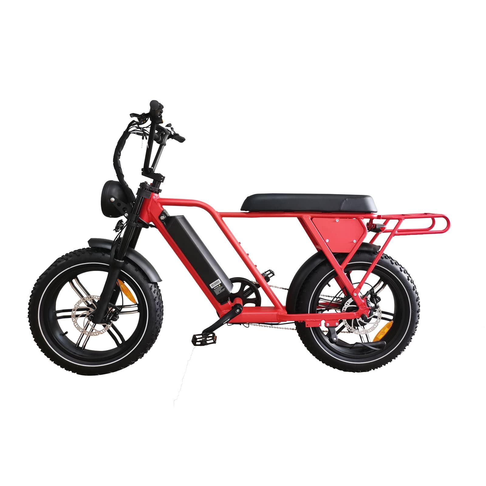COR eBikes Nitro R Road Electric Bike/Moped - Matte Red