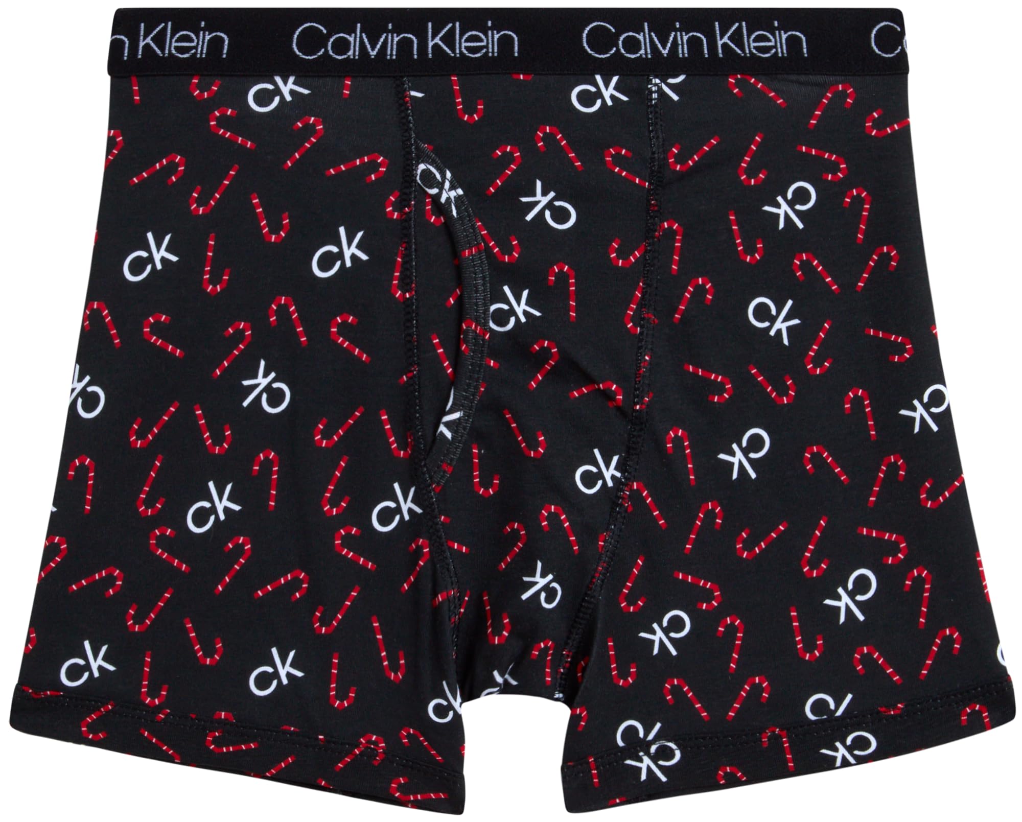 Calvin Klein Boys' Underwear - 8 Pack Stretch Cotton Boxer Briefs (XS-XL), Size X-Large, Tie Dye
