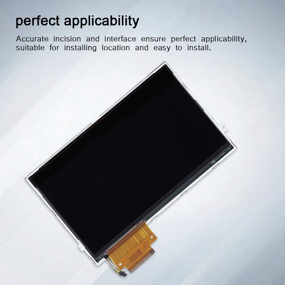 Replacement LCD Display Screen for PSP 2000/2001/2003/2004, High Accuracy of fit and Easy Installation Replacement Parts for PSP