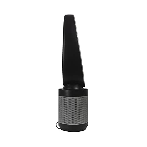 Hunter Fan Company Hunter HPF500 ExtremeAir Tower Air Purifier, 36" Tall, Black/Silver