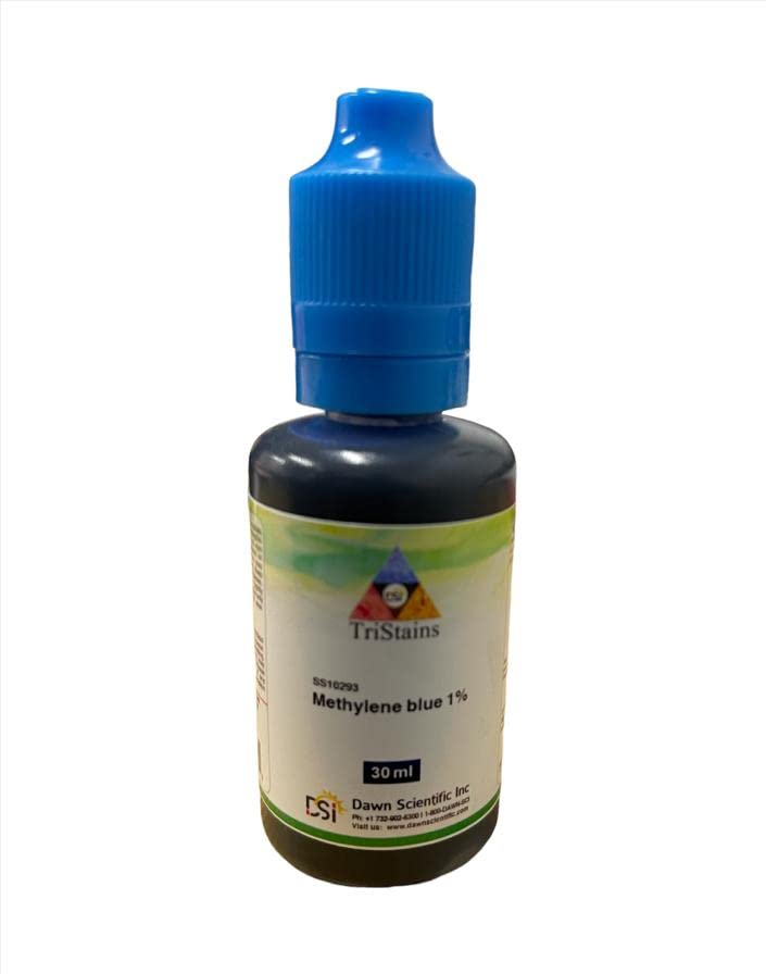 Eosin Y 0.5% (w/v) & Methylene Blue 1% (w/v) Aqueous Solution 30 ml Each