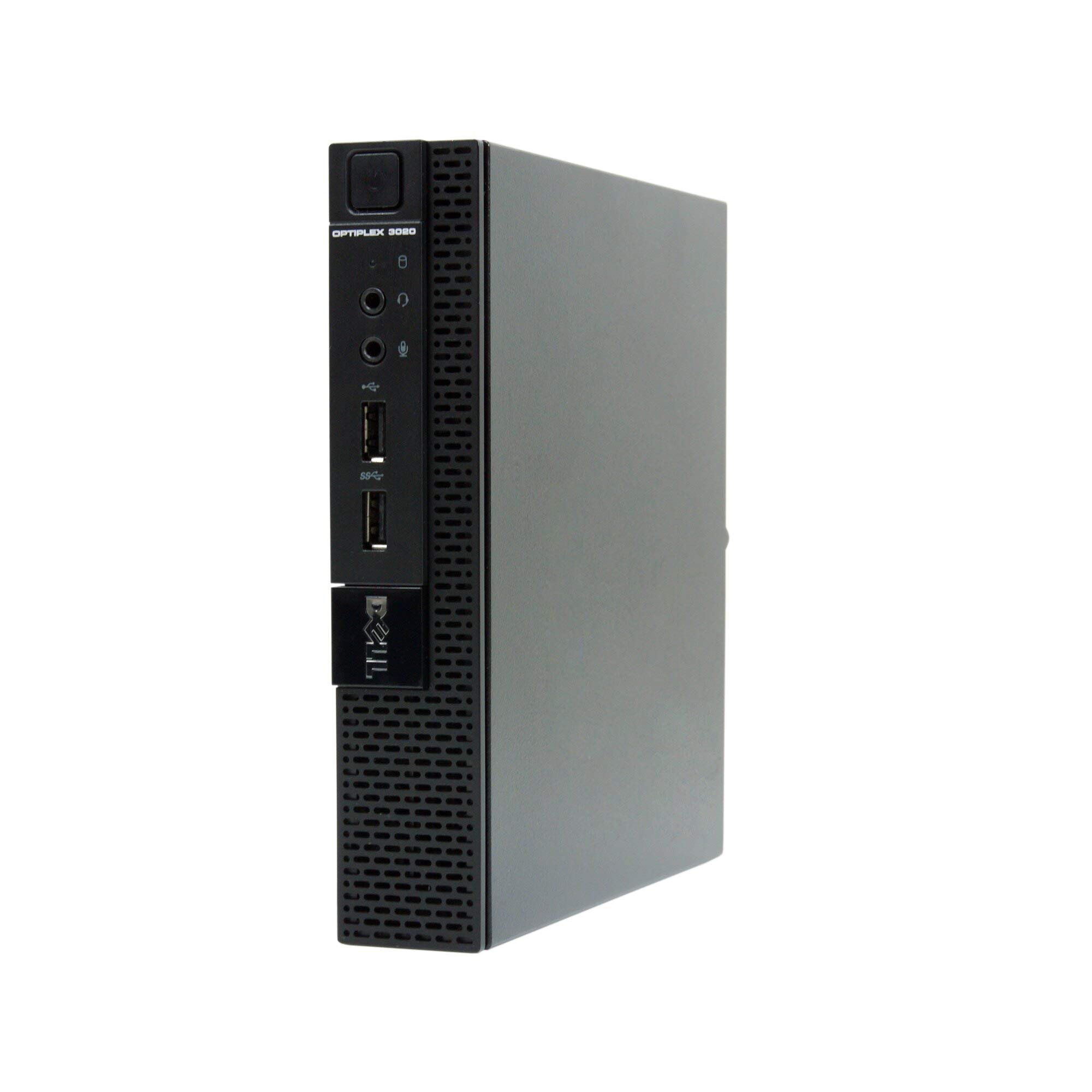 Dell Optiplex 3020M Desktop Core i3-4150T 3.00 GHz 8 GB RAM 256 GB Solid State Drive Windows 10 Pro (Renewed)
