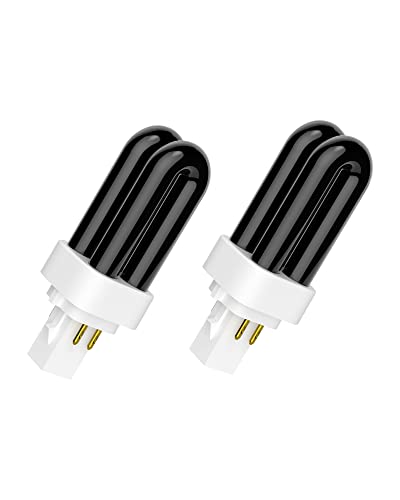 Dichroma 7W 41050 Replacement Bulbs Compatible with Dynatrap DT1050 DT1100 DT1210 DT1250 DT1260 1/2 Acre Insect and Mosquito Trap Light (2 Pack)