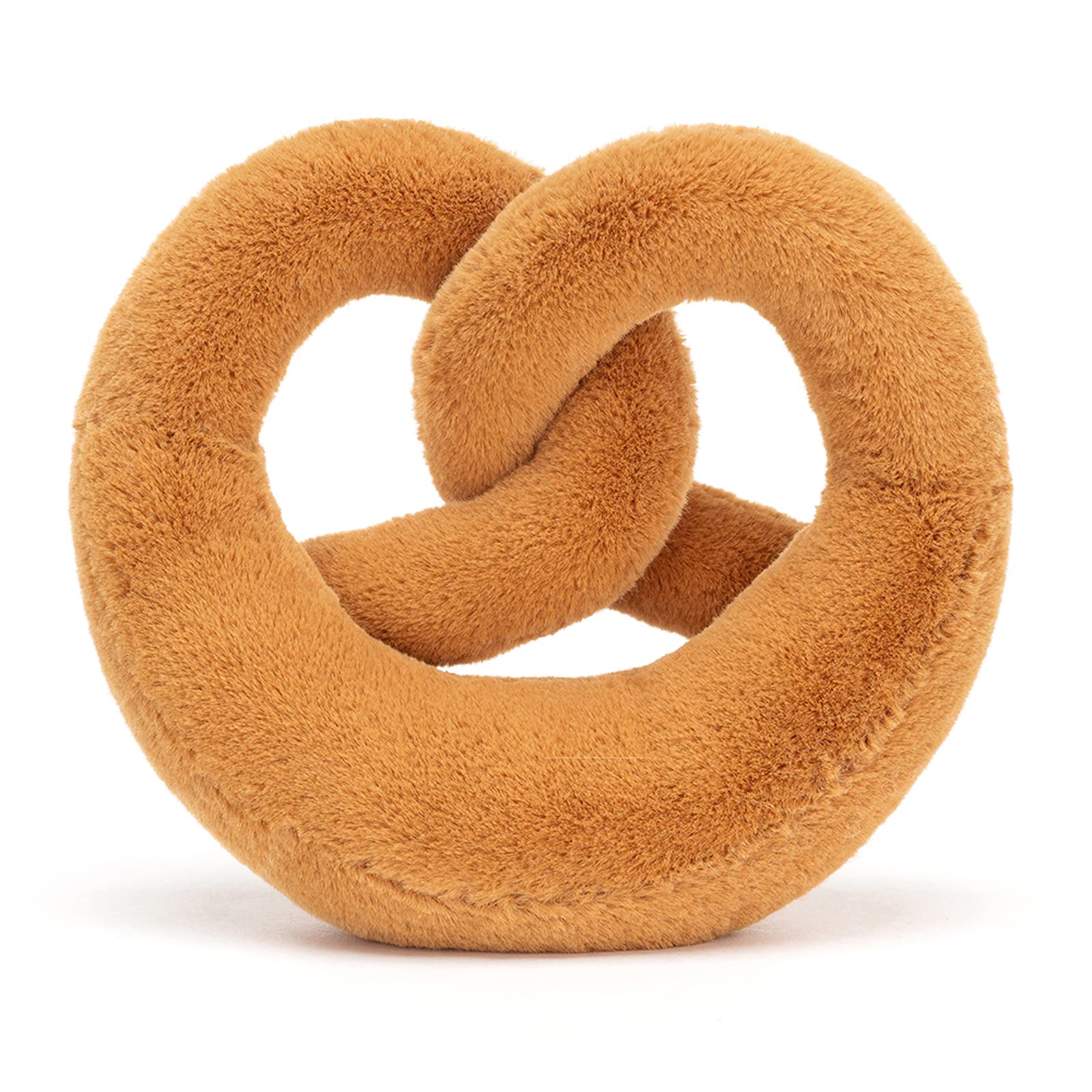 Jellycat Amuseables Pretzel Stuffed Toy, 7 inches | Food Plush | Fun Gift Idea