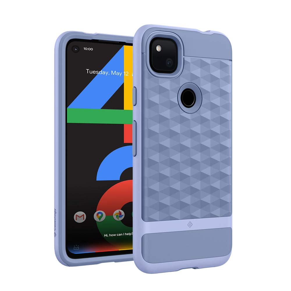 Caseology Parallax for Google Pixel 4a Case (2020) [NOT Compatible with Pixel 4a 5G] - Purple-ish