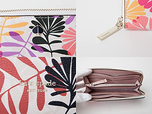 kate spade new york Hawaii Exclusive Cream Floral long Slim Continental Wallet