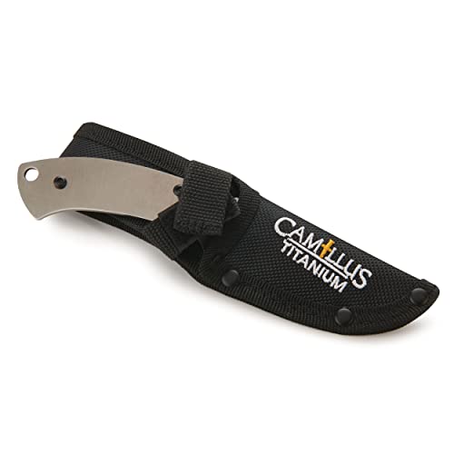 Camillus Straf Fixed Blade Knife for Hunting and Fishing - Unfinished Kit – Handle Material Sold Separately