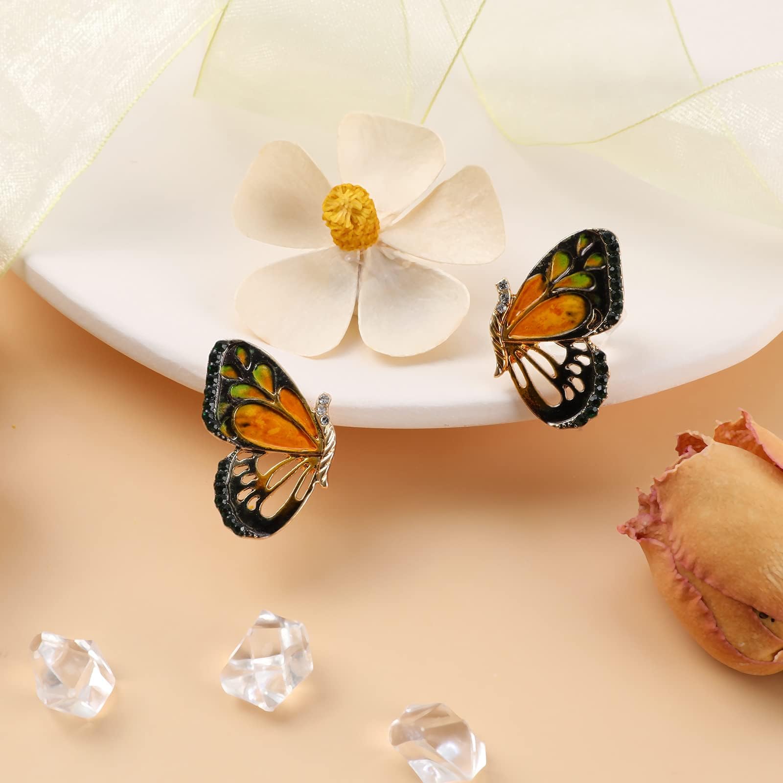 Butterfly Earrings for Women Cute Stud Earrings for Jewelry Gift