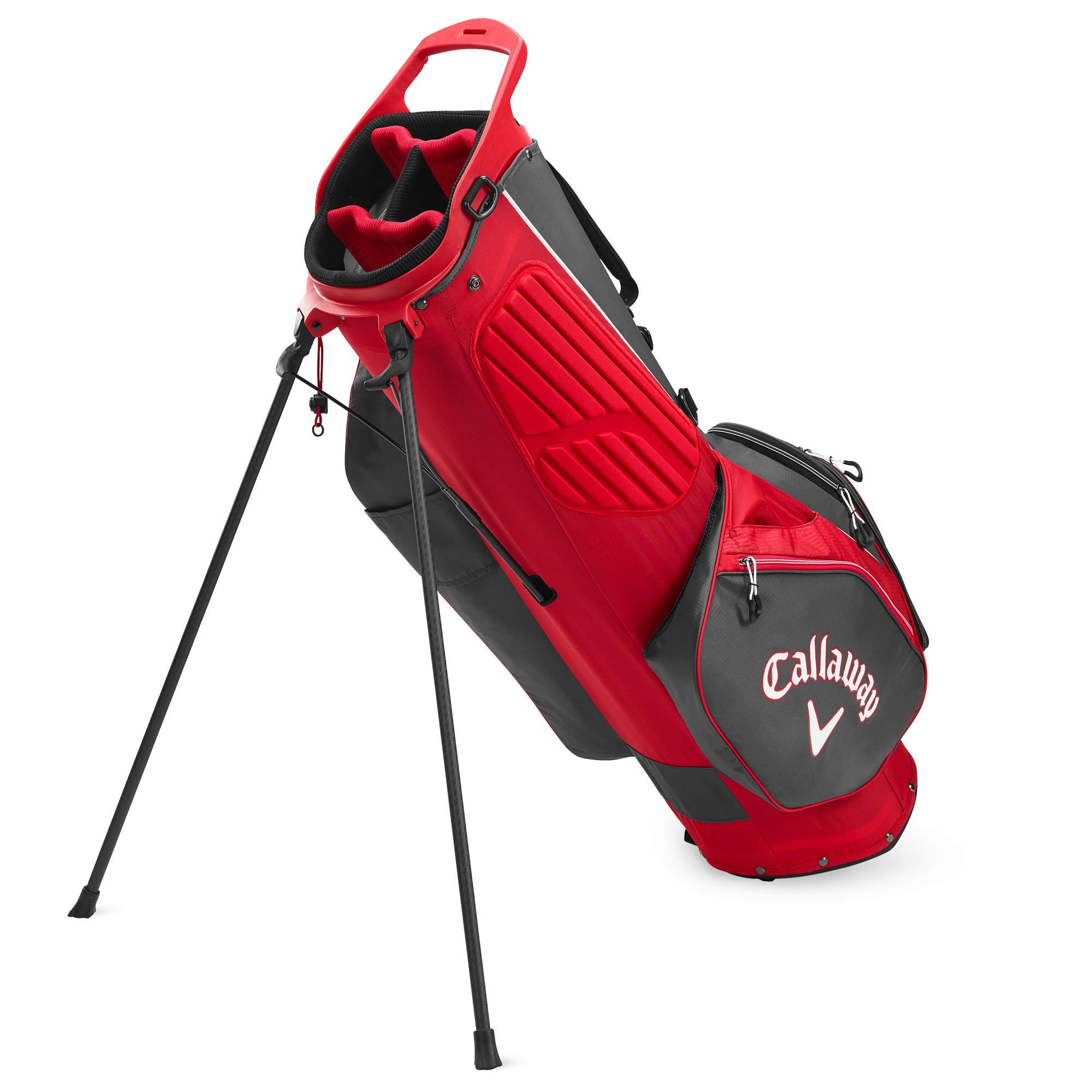 Callaway Golf 2020 Hyperlite Zero Lightweight Stand Bag (Black/Charcoal/White, Double Strap)