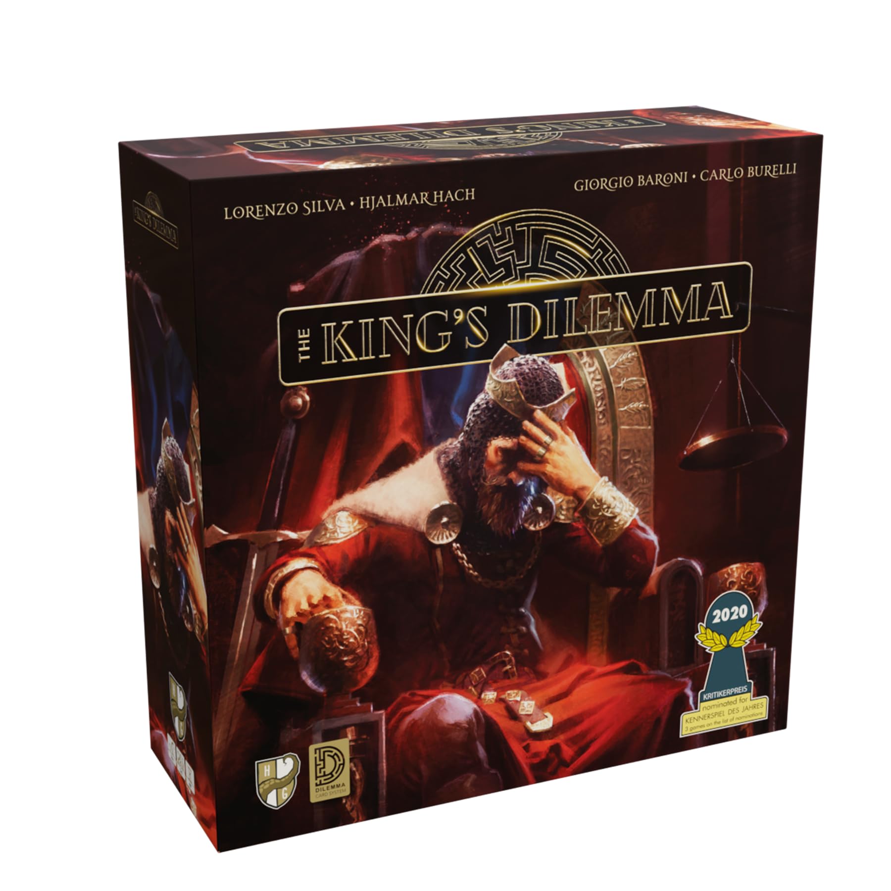 Horrible Guild: The King's Dilemma, Strategy Board Game, Over 15 Hours of Unique Immersive Story, 3 to 5 Players, 60 Minute Play Time, for Ages 14 and Up