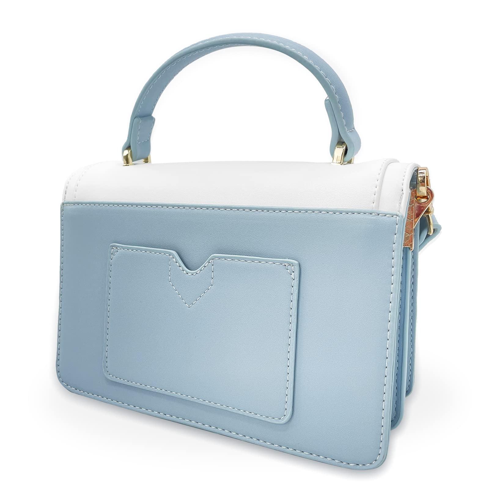 CuteStreet Women Bow Crossbody PU Leather Satchel Bags Handbags Over the Shoulder Removable Adjustable