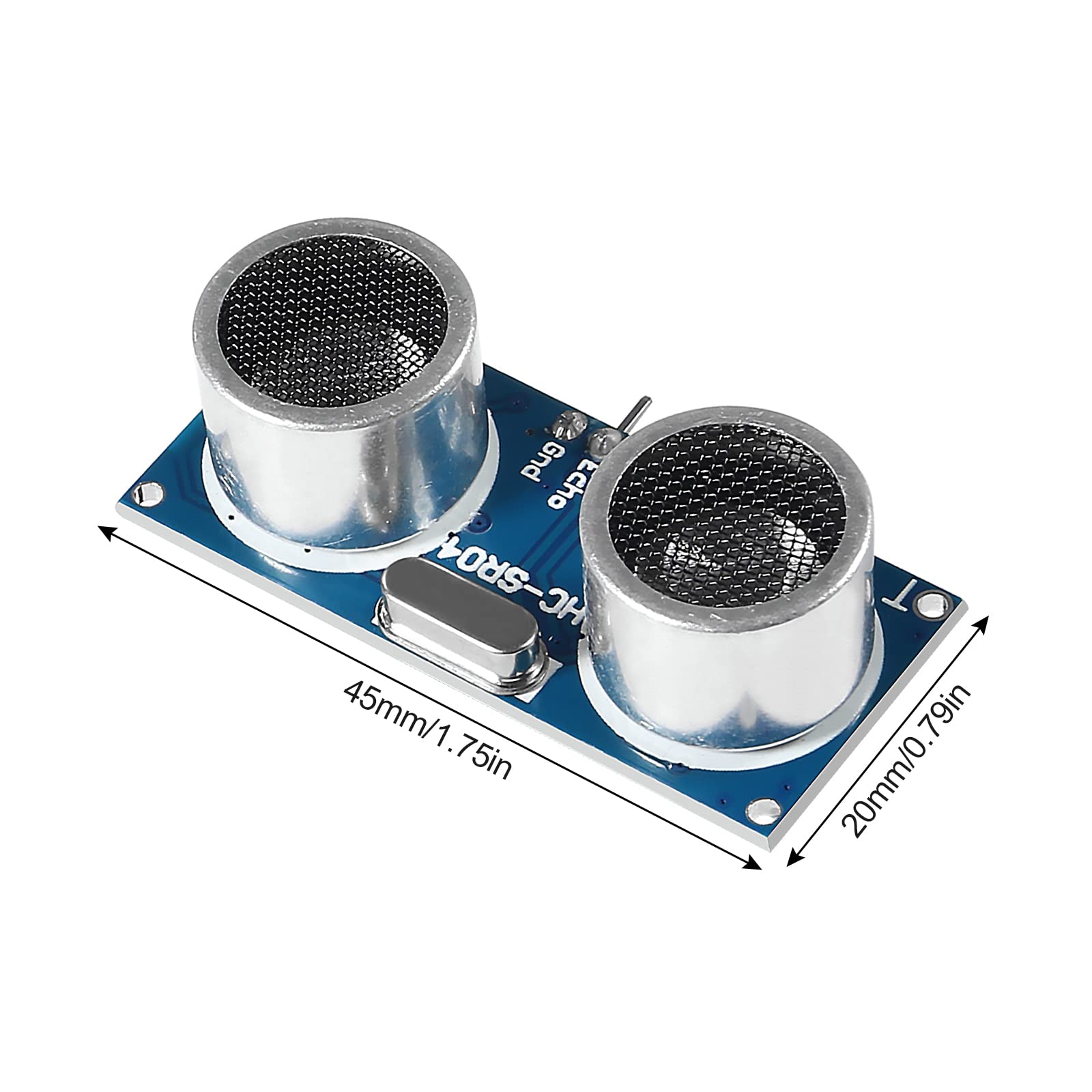 Diitao 6PCS HC-SR04 Ultrasonic Sensor Module Distance Sensor with 3PCS Mounting Bracket for Arduino R3 MEGA Mega2560 Duemilanove for Nano Robot XBee ZigBee