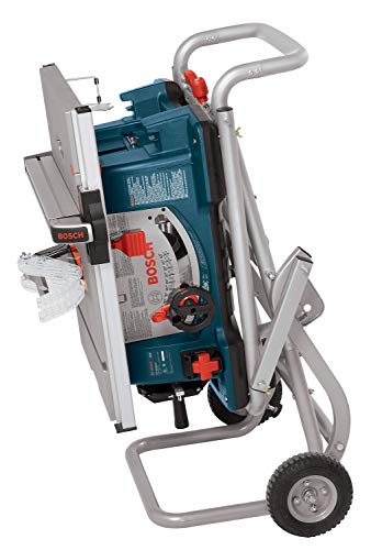 Bosch Power Tools 4100-10 Tablesaw - 10 Inch Jobsite Table Saw with 25 Inch Cutting Capacity and Portable Folding Table Stand