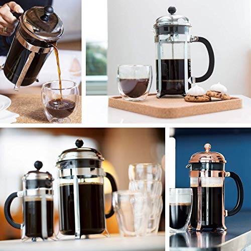 Bodum Chambord Coffee Maker, 34 Oz, Gold