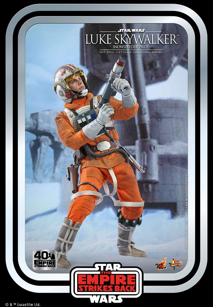 Hot Toys Star Wars The Empire Strikes Back 11 Inch Action Figure 1/6 Scale - Luke Skywalker Snowspeeder Pilot 906711