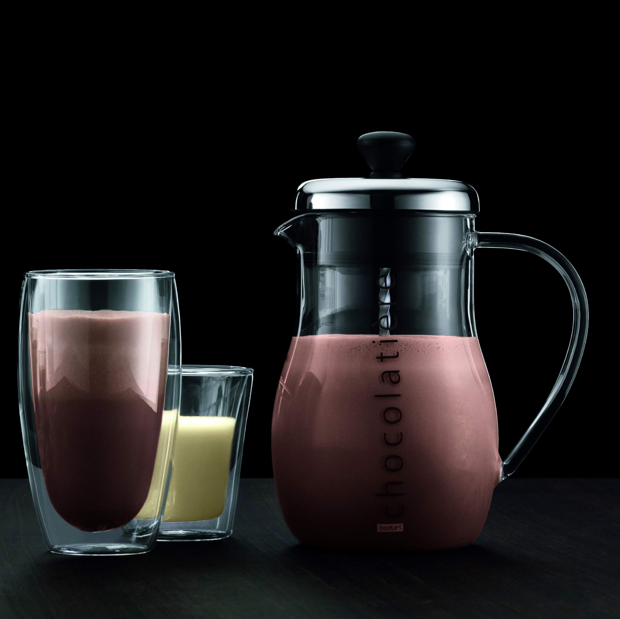 Bodum Chocolatiere Glass Hot Chocolate Maker/Frother