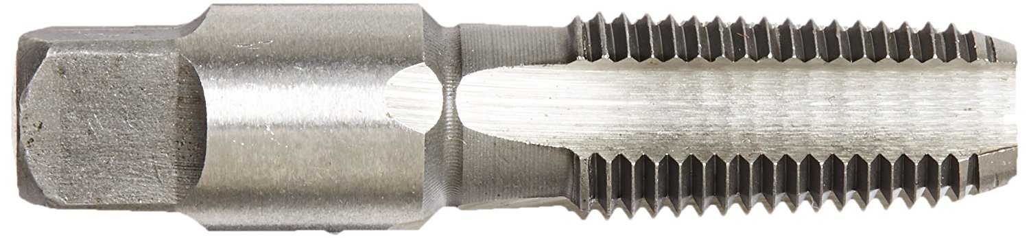 Drill America - POU1/4NPTW/DRILL 1/4" Carbon Steel NPT Pipe Tap and 7/16" High Speed Steel Drill Bit Set, POU Series