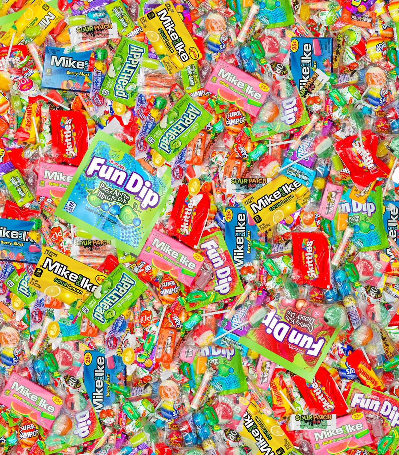 Candy Variety Pack - 4 Pounds - Bulk Candy - Cinco De Mayo Pinata Stuffer - Individually Wrapped Candy - Assorted Party Mix - Mixed Big Bag Candy