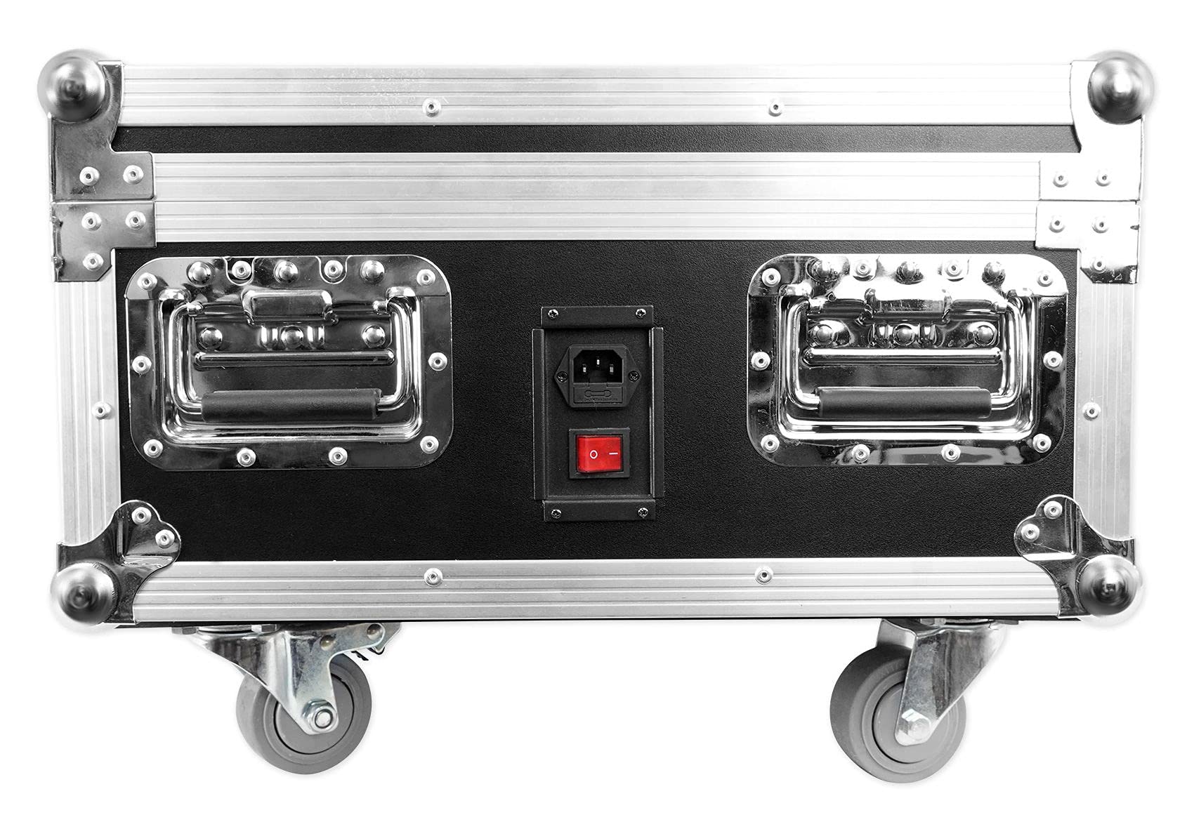 Rockville Charging Road Case for (10) Battery PAR 50 Lights